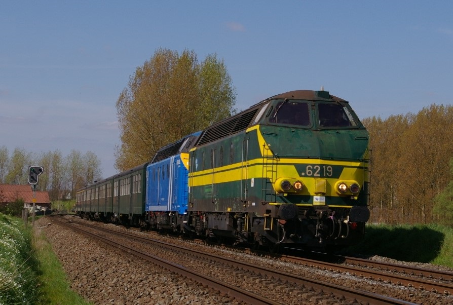 SNCB/NMBS Class 62 – European Traction